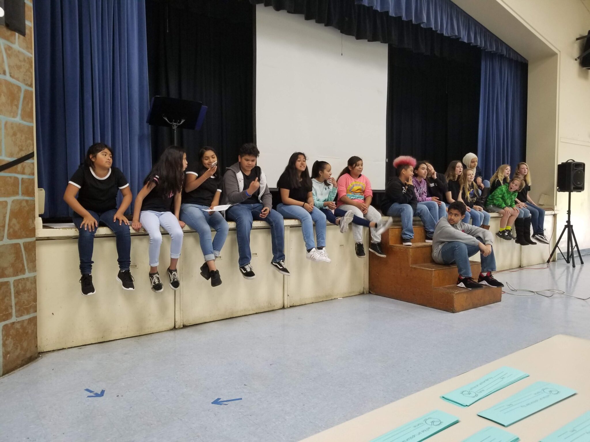 WCMS-students-on-stage – Harmony At Home